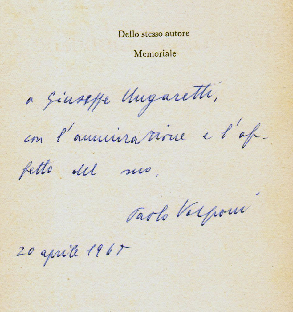 Volponi, Paolo: La macchina mondiale